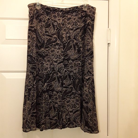 JM Collection | Skirts | Jm Collection Skirt Plus Sz 8w Black Light ...
